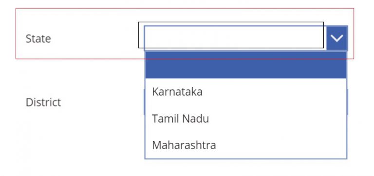 Set Default Value In Dropdown In Powerapps As Null Or Blank