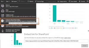 Creating Power BI Report in SharePoint Online