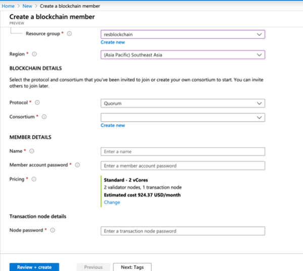 Publish Logic Apps data to SQL Database in Azure Blockchain Service