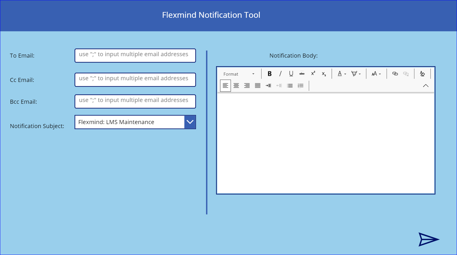 How to create a Notification Tool Using PowerApps - Flexmind