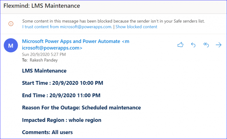 How to create a Notification Tool Using PowerApps - Flexmind