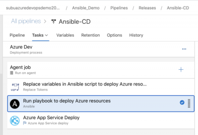 Azure DevOps CICD with Ansible Infra Automation