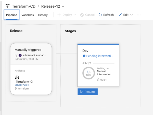 Azure DevOps Release Pipeline Manual Intervention - Flexmind