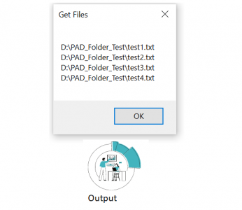 Folder Action in PAD (Power Automate Desktop)