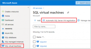 SQL Server IaaS Agent Extension in Azure Portal - Flexmind